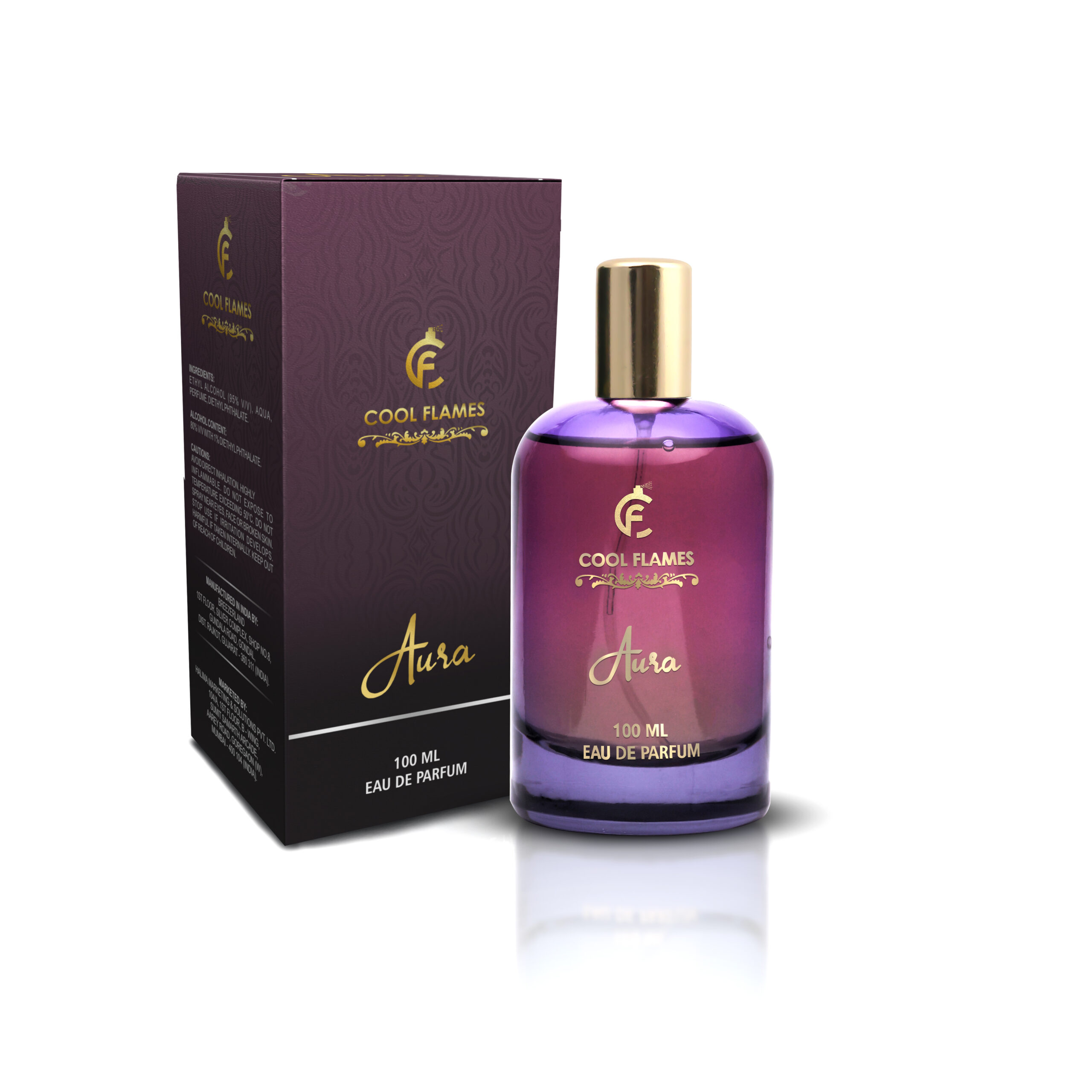 Cool Flames Luxury Aura Unisex Eau De Parfum | Premium Long Lasting ...