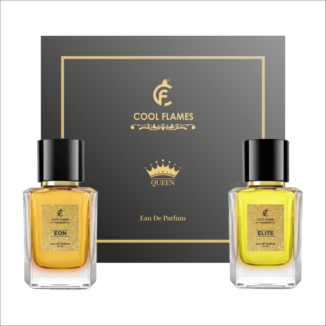 Cool Flames Queen Women’s Premium Perfume Gift Set - Pack of 2 Eau De ...